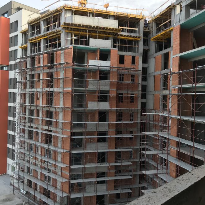 Locuinte multifamiliale realizate cu Porotherm Profi - Timisoara