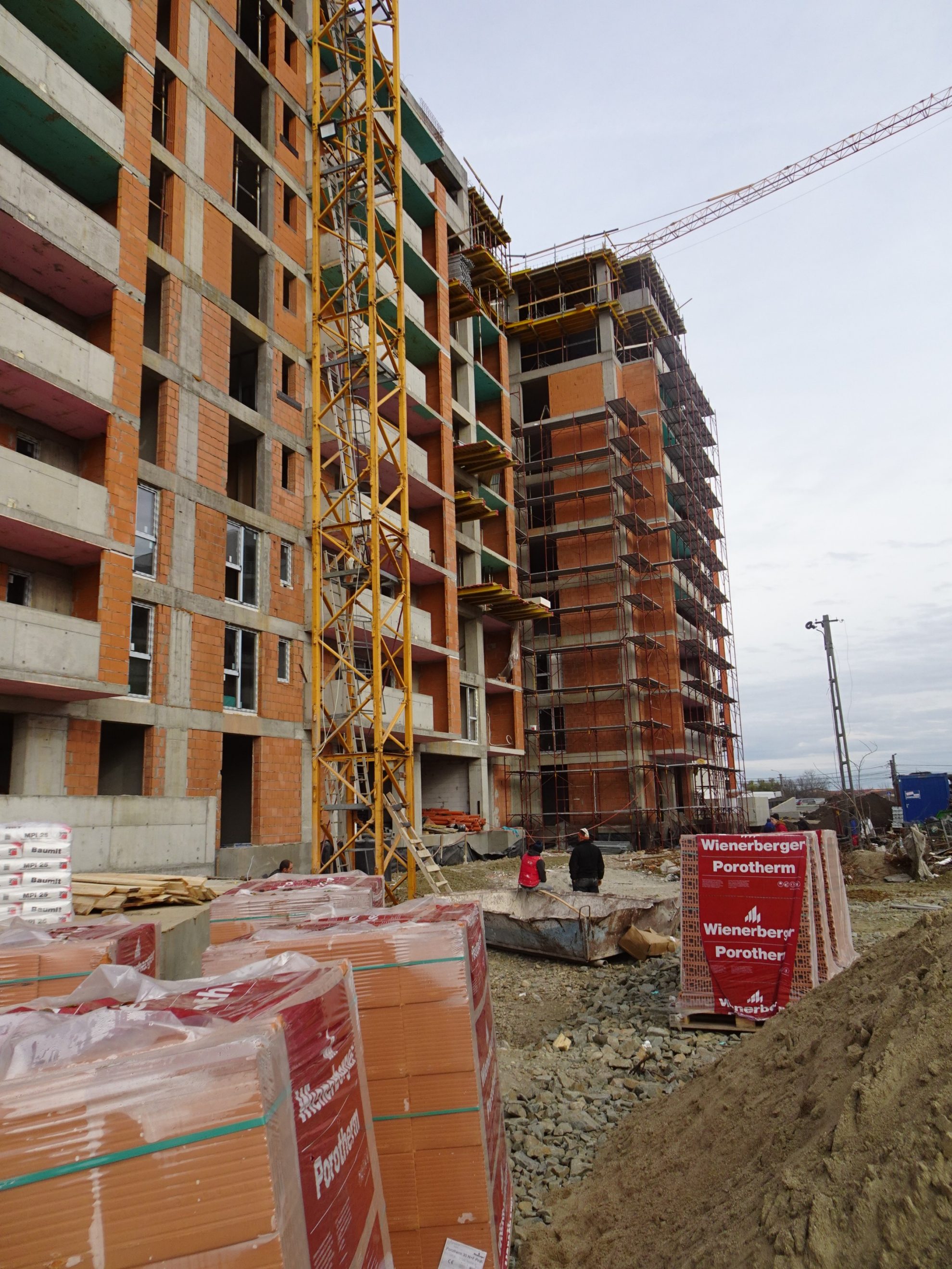 Locuinte multifamiliale realizate cu Porotherm Profi - Timisoara